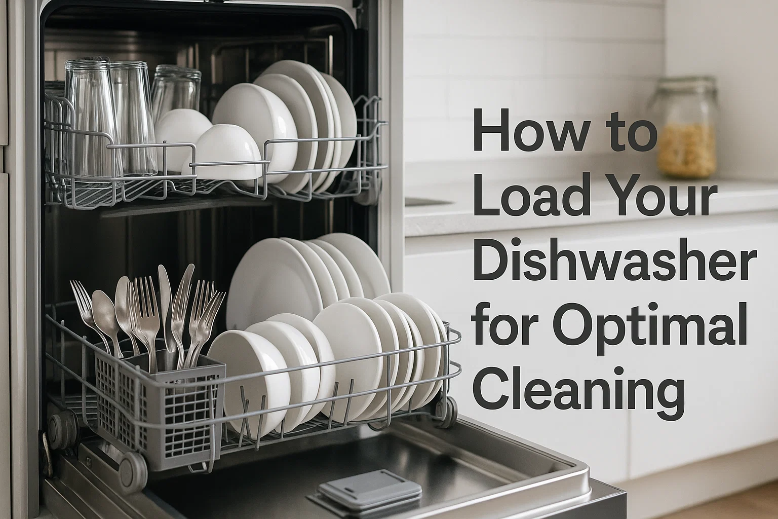 How to Load Your Dishwasher for Optimal Cleaning | Dishwasher Tips ...