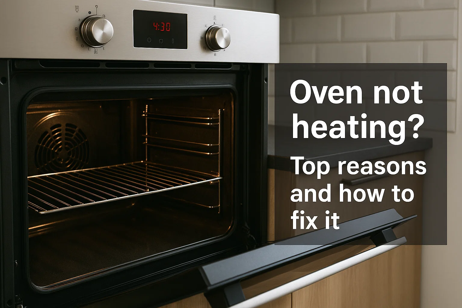 Oven Not Heating? Causes & How to Fix | Express Repair NY